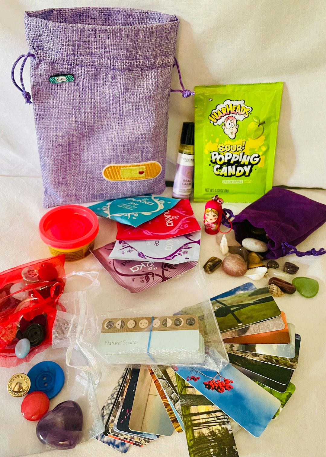 Natural Space Counselling Mini Creative Therapy Kitbag, Therapeutic ...