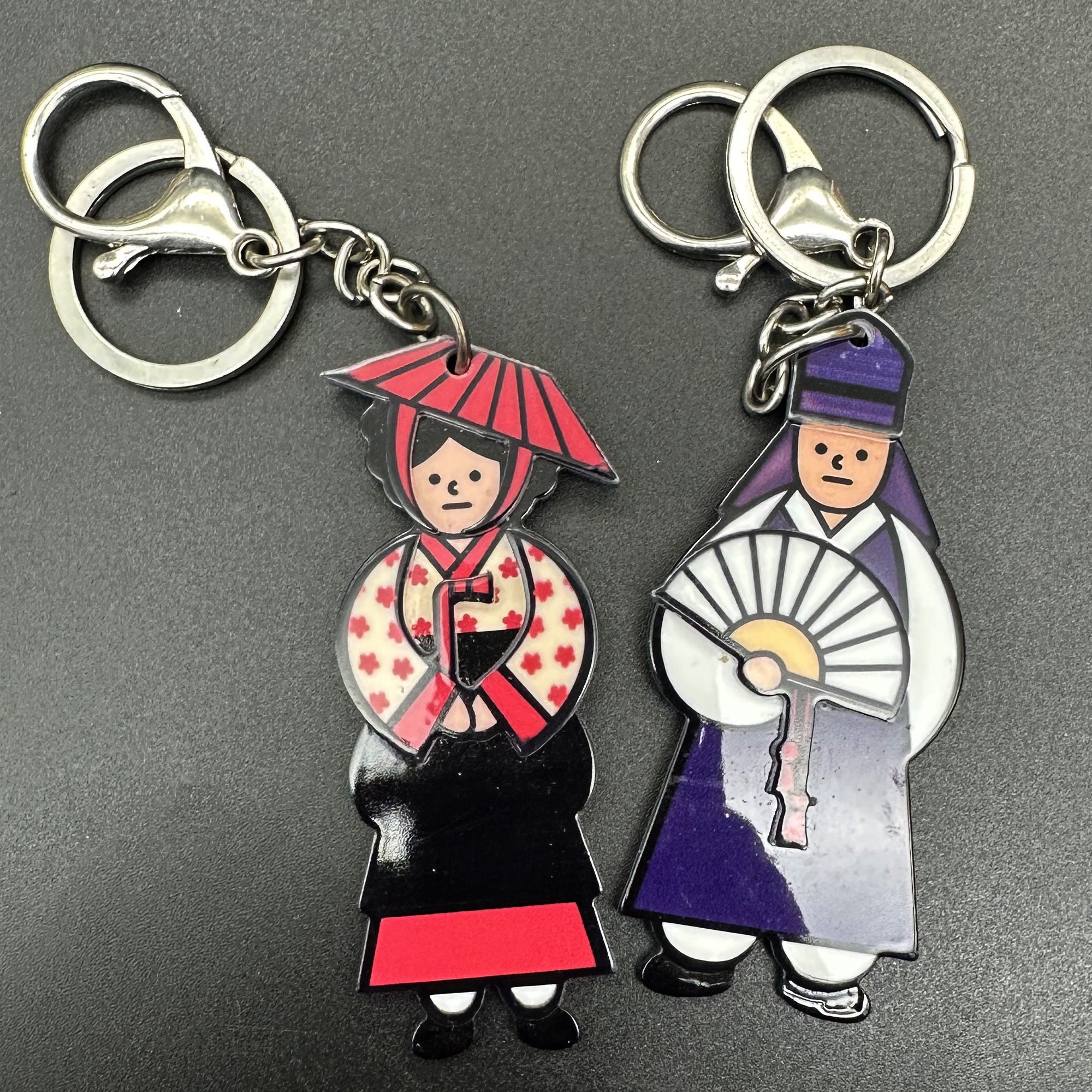 Korean Traditional Hanbok Character SET Acrylic Keyring Made - Etsy