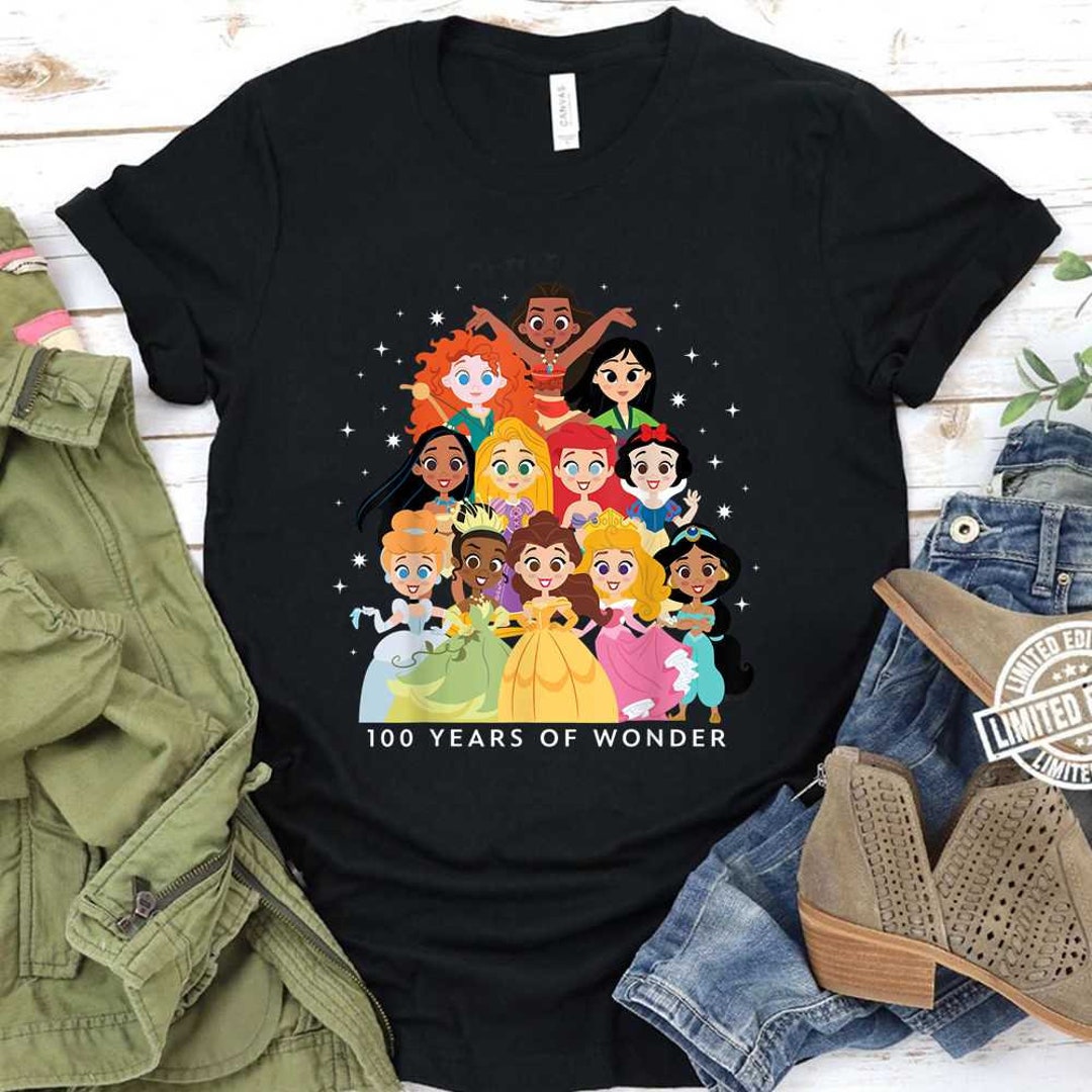 100 Years of Wonder Princesses Digital PNG - Etsy