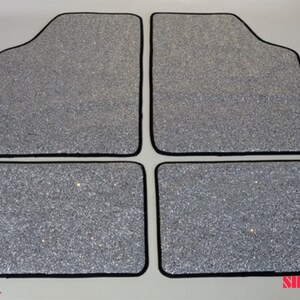 Sequined Leather Car Floor Mat Set / Car Rugs / Car Accessories for ...