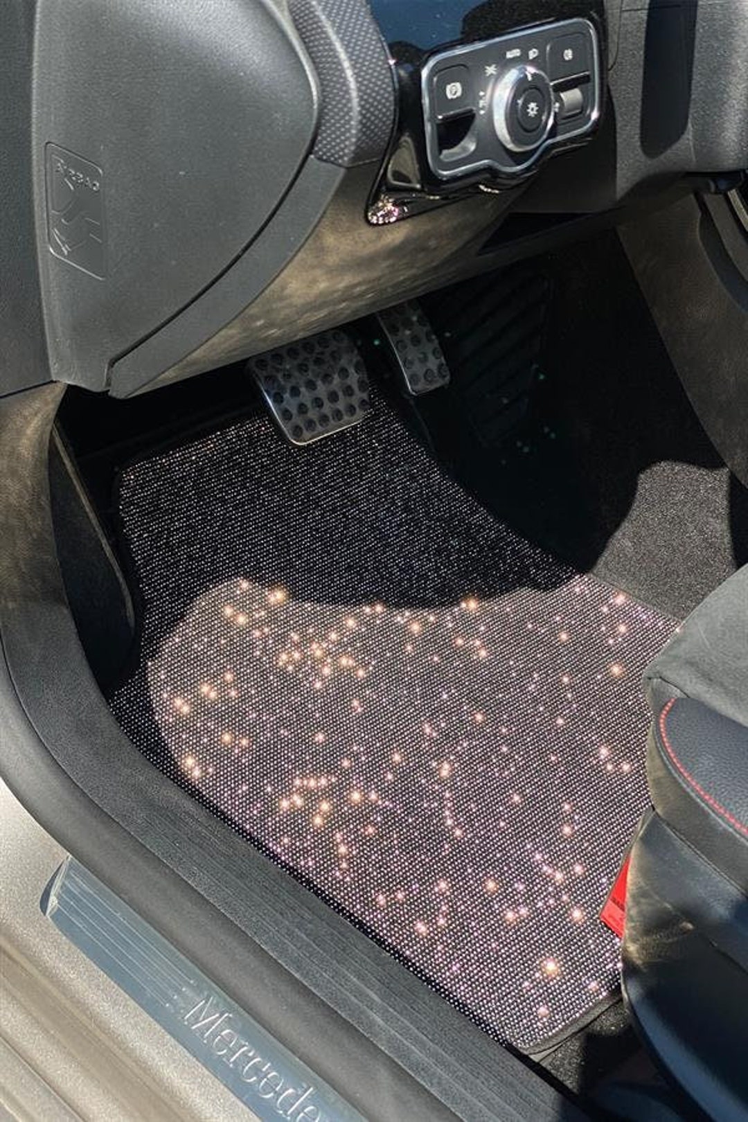 Sparkle Car Floor Mat Set / Car Rugs / Car Accessories for Women / Car ...