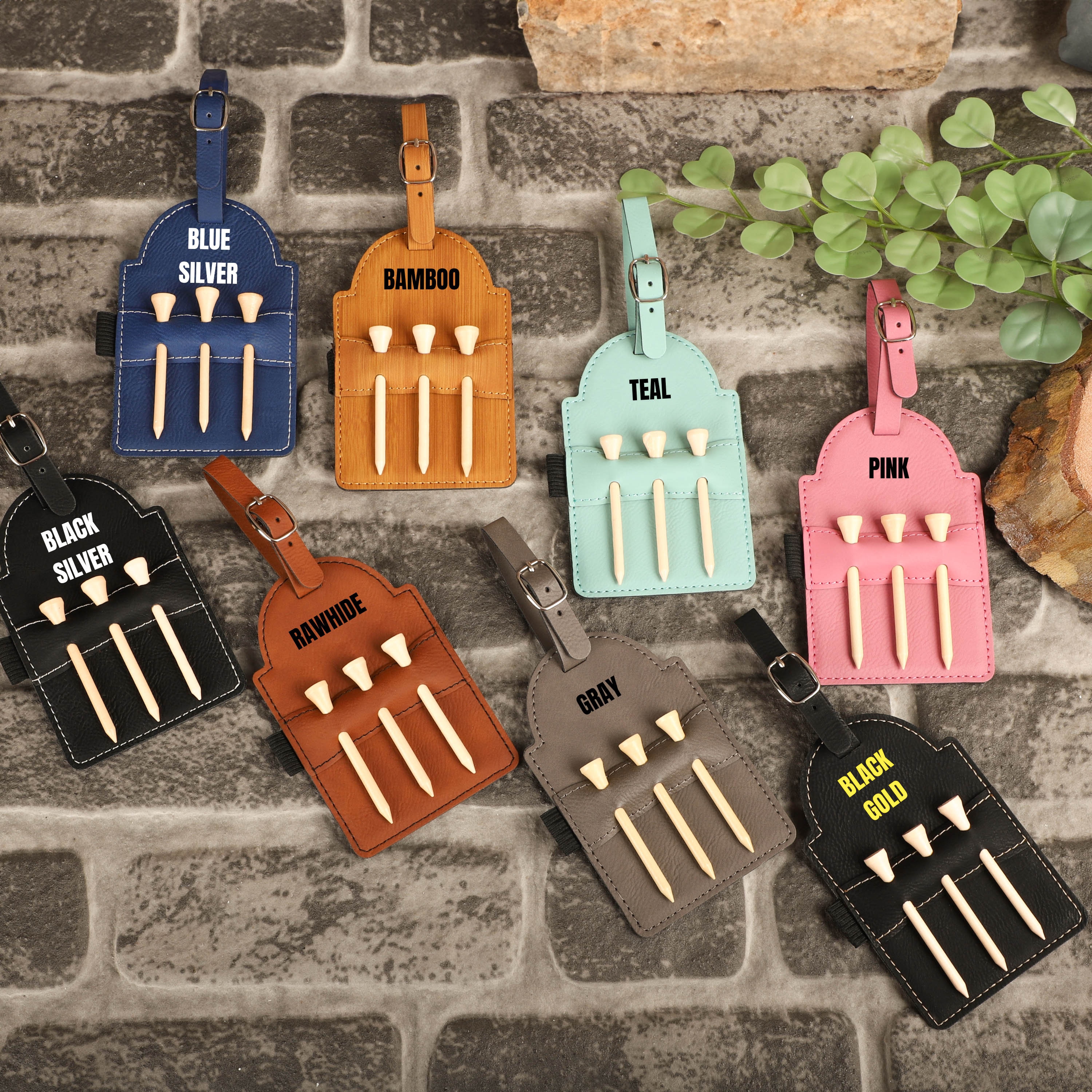 Personalized Golf Kit, Golf Accessories, Leather Golf Set, Engraved ...