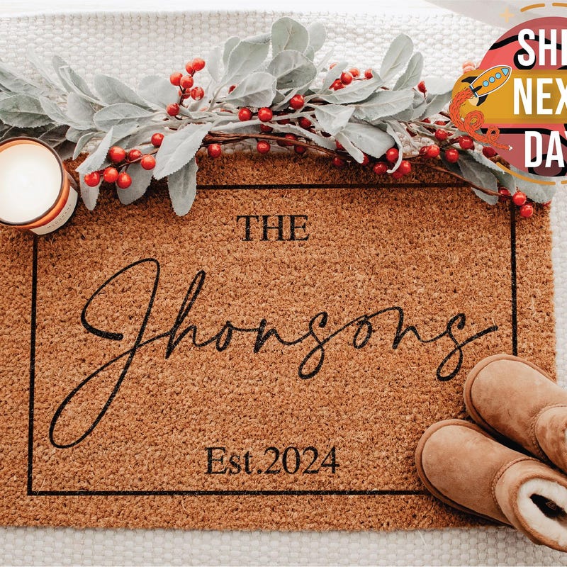 Custom Door Mats Personalized - Etsy