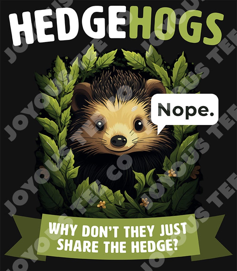 Share the Hedge T-shirt: Funny Hedgehog Gift for Pet Lovers - Etsy