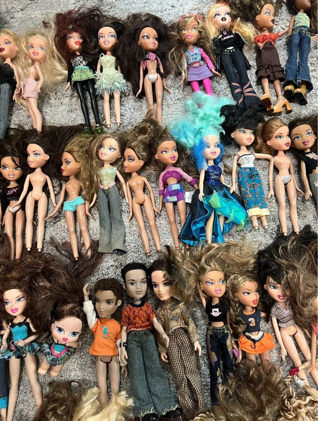 Vintage Bratz Lot of 60 Dolls Plus Clothing Shoes & - Etsy