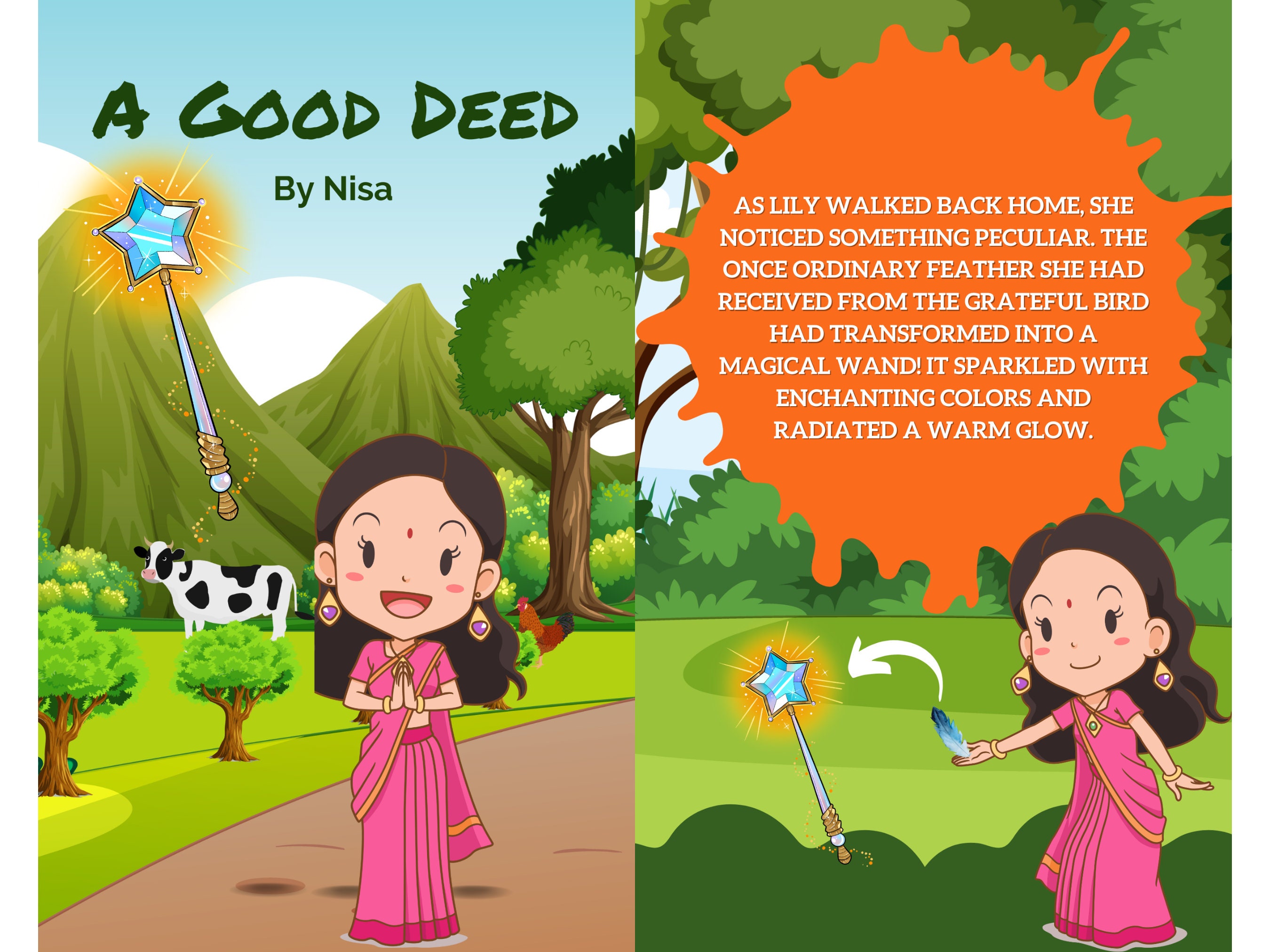 Children Doing Good Deeds Cartoon Pictures