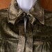 Vintage 1970s Green Carriage Yoke Front Pullover Women's Blouse - Etsy