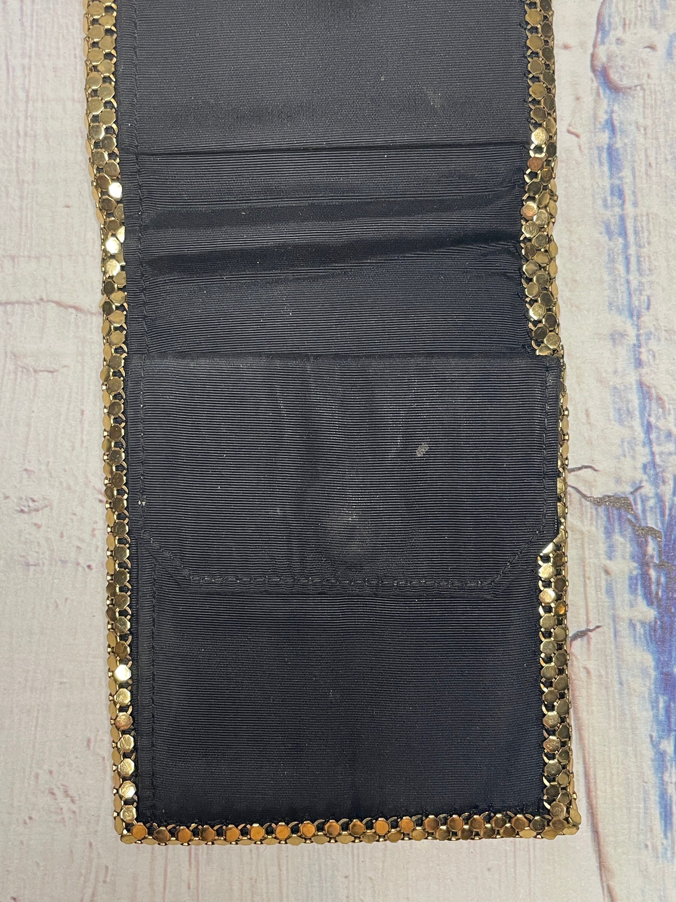 Whiting & Davis 1950s Vintage Gold Metal Mesh Billfold - Etsy