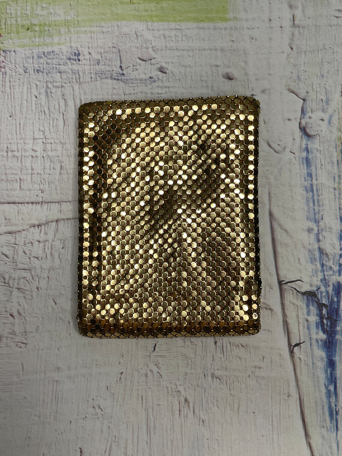 Whiting & Davis 1950s Vintage Gold Metal Mesh Billfold - Etsy