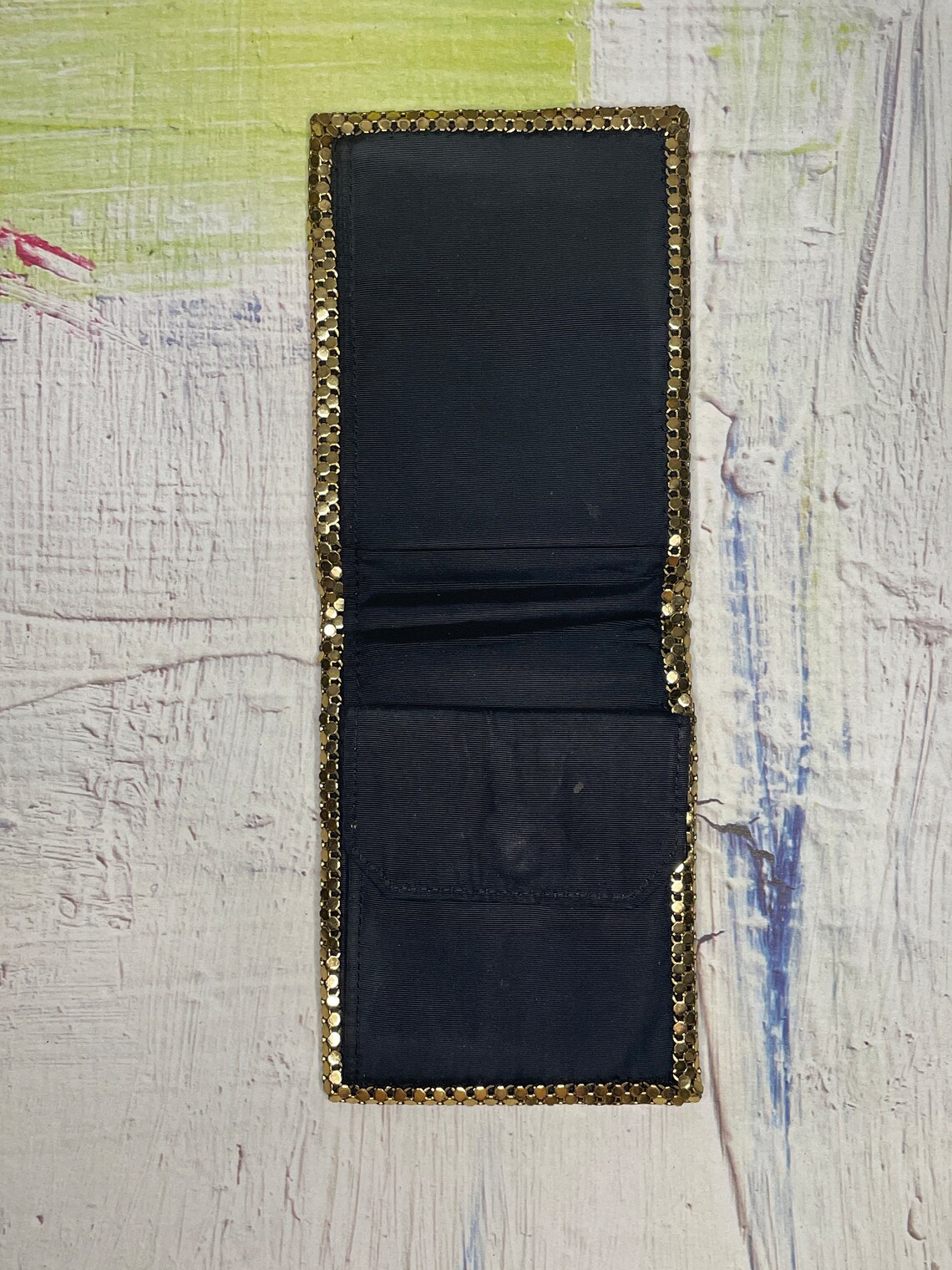 Whiting & Davis 1950s Vintage Gold Metal Mesh Billfold - Etsy