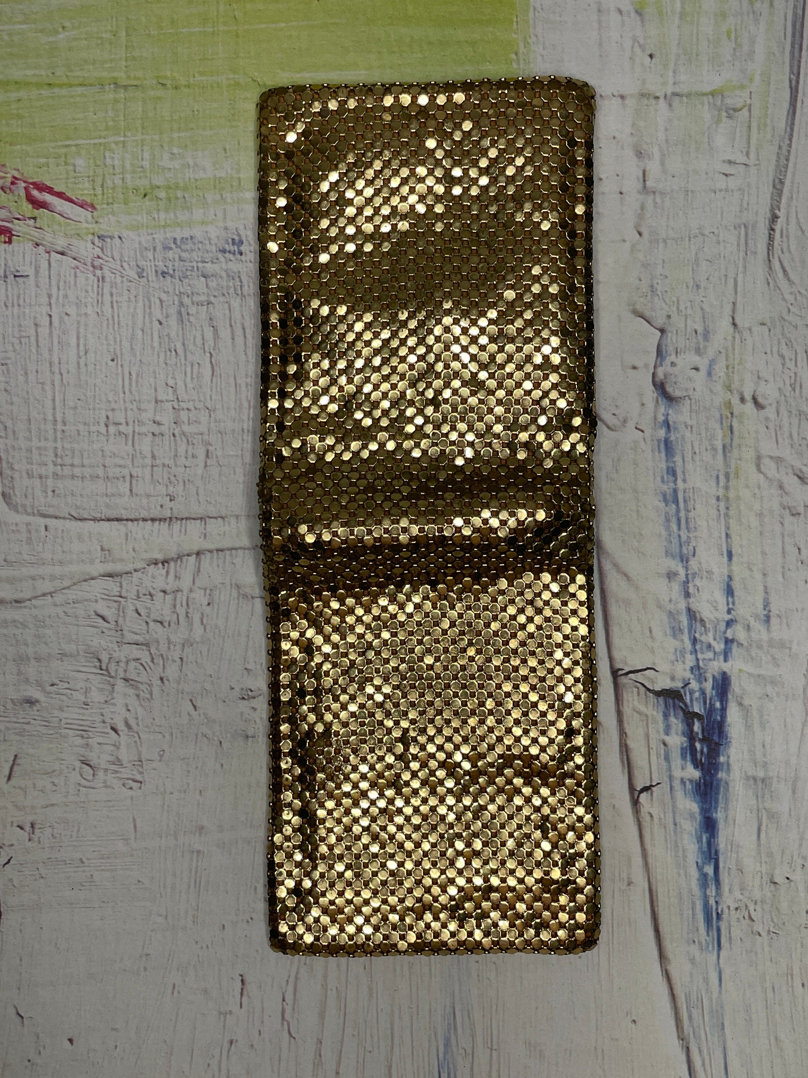 Whiting & Davis 1950s Vintage Gold Metal Mesh Billfold - Etsy