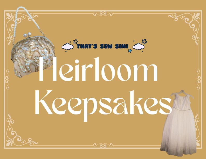 Custom Heirloom Wedding Keepsakes: Repurpose Vintage Bridal Attire - Etsy