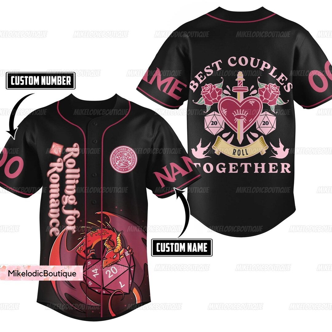 Personalized Dungeons and Dragons Jersey, Dnd Baseball Jersey, Dungeons ...