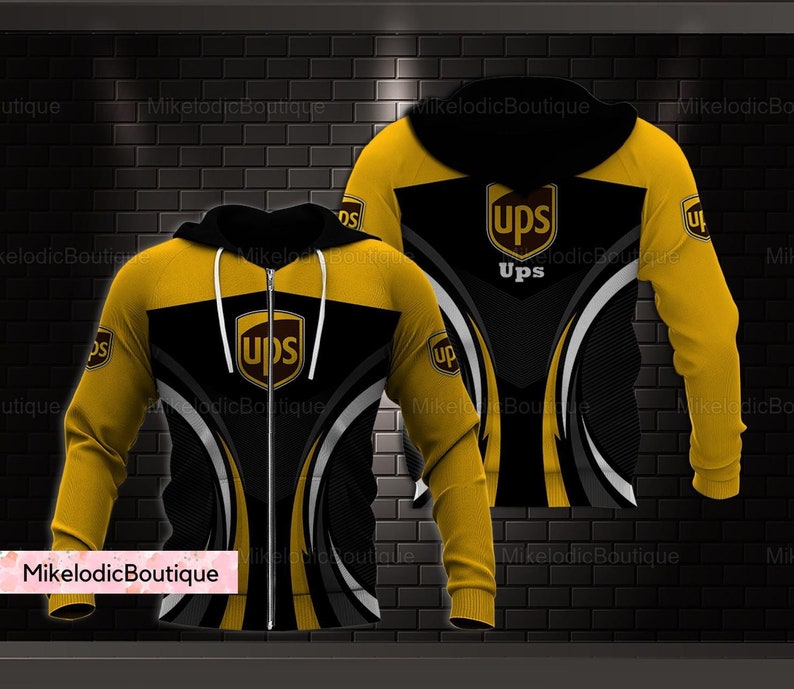 Ups Logo Hoodie, Ups Zip Hoodie, Ups Unisex Tshirt, Ups 2024 Adult ...