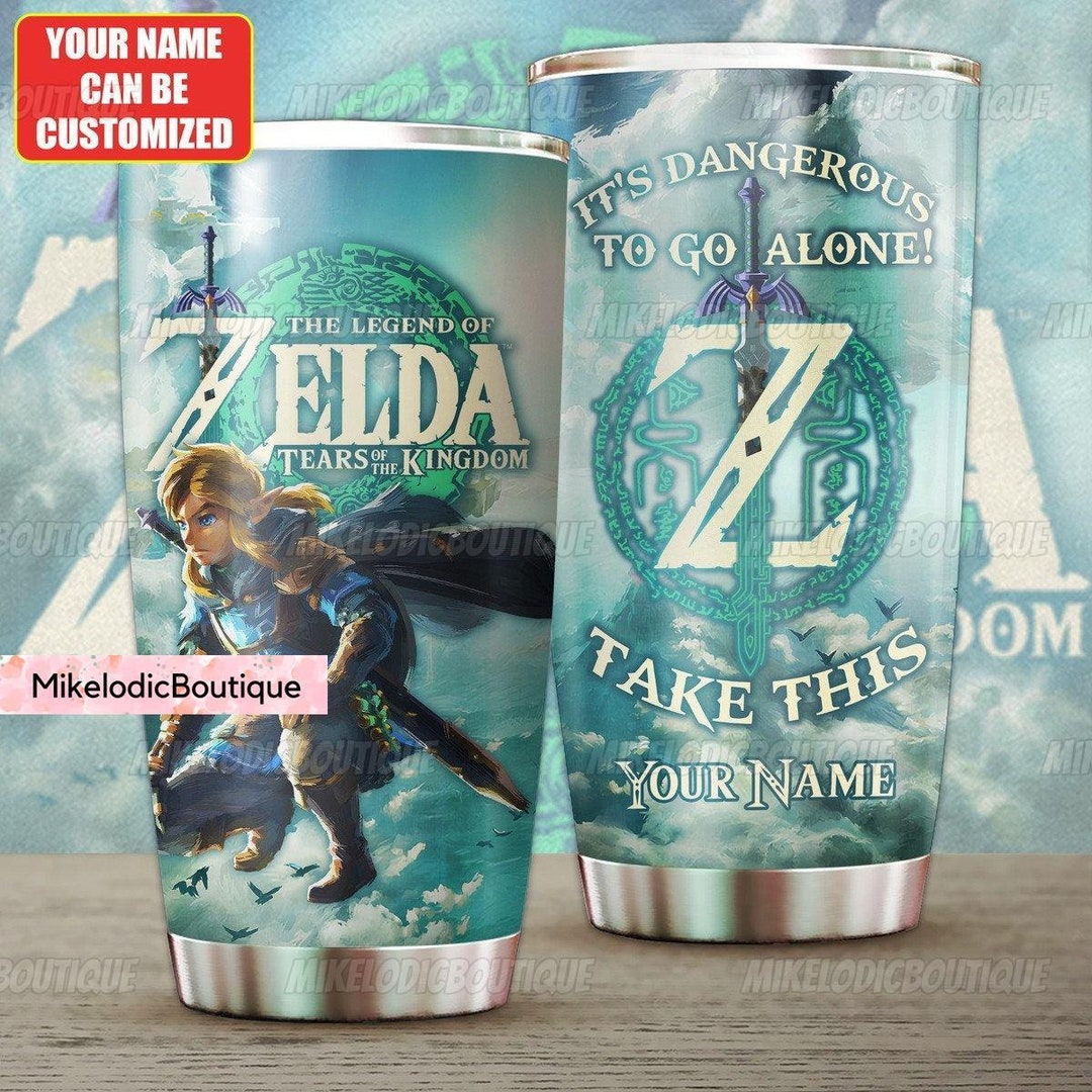 Personalized Legend of Zelda Tumbler, Legend of Zelda Drinkware Tumbler ...
