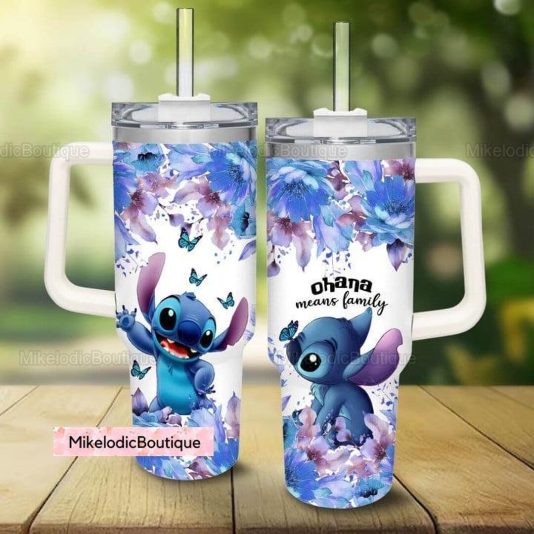 Disney Stitch Becher, Stitch 40Oz Becher, Stitch Handle Edelstahlbecher ...