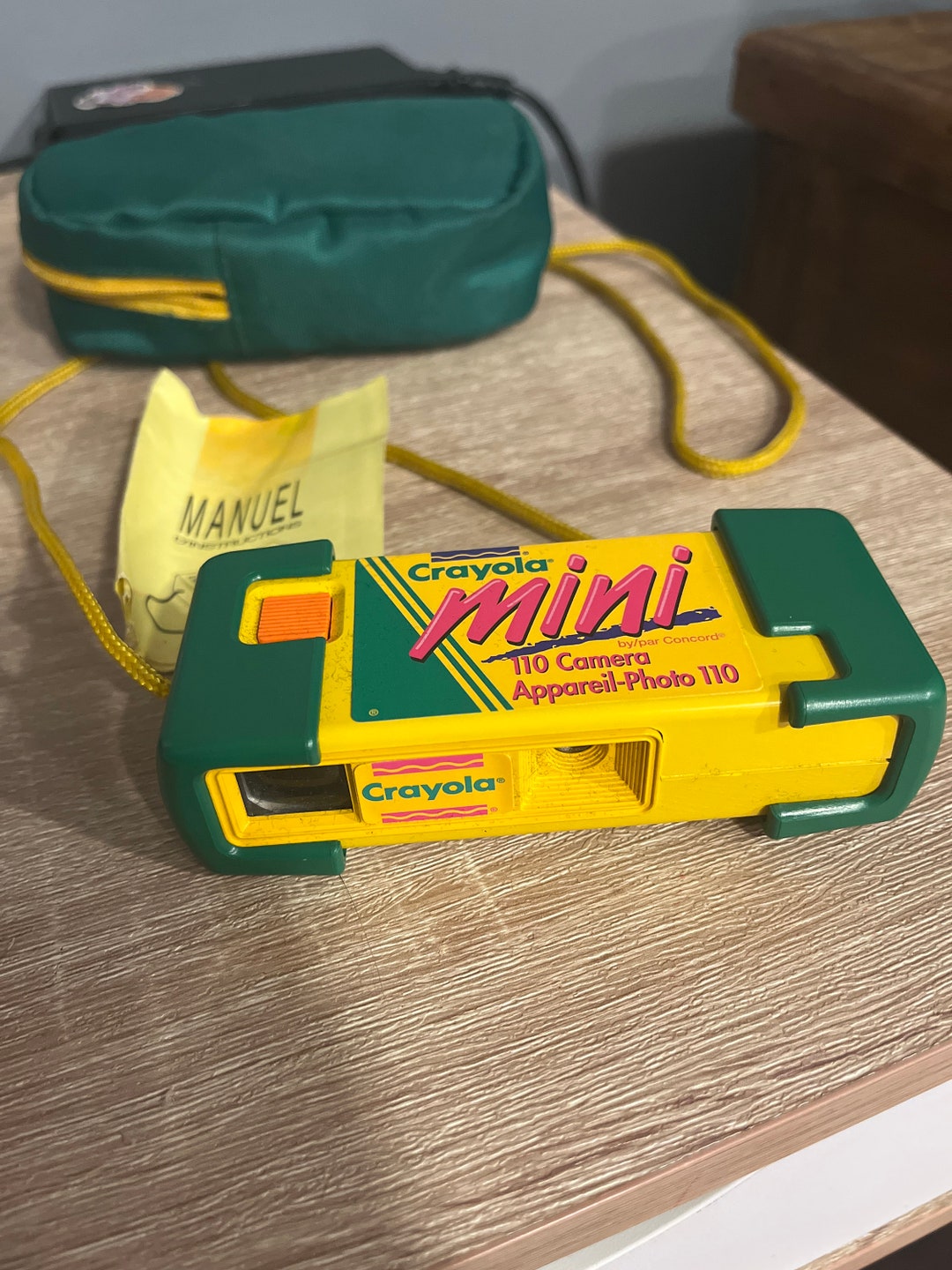 Vintage Crayola Mini 110 Camera and Case - Etsy
