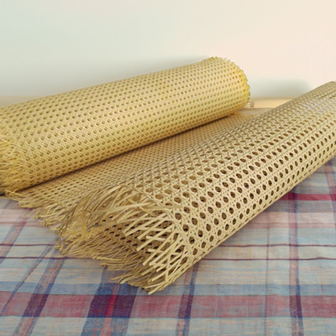 Natural Webbing Cane DIY Project Rattan Chair Caning Rattan Mesh Cane ...