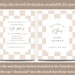 Neutral Welcome Sign Printable, Checkered Baby Shower Welcome Sign ...