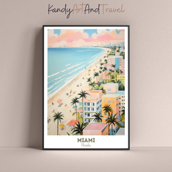 Retro Miami Decor - Etsy