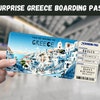 Printable Greece Ticket, Editable Holiday Greece Tickets, Surprise ...