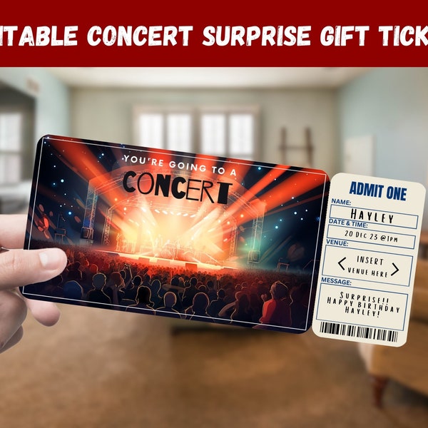 Concert Invitations - Etsy