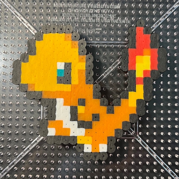 Charmander Perler - Etsy