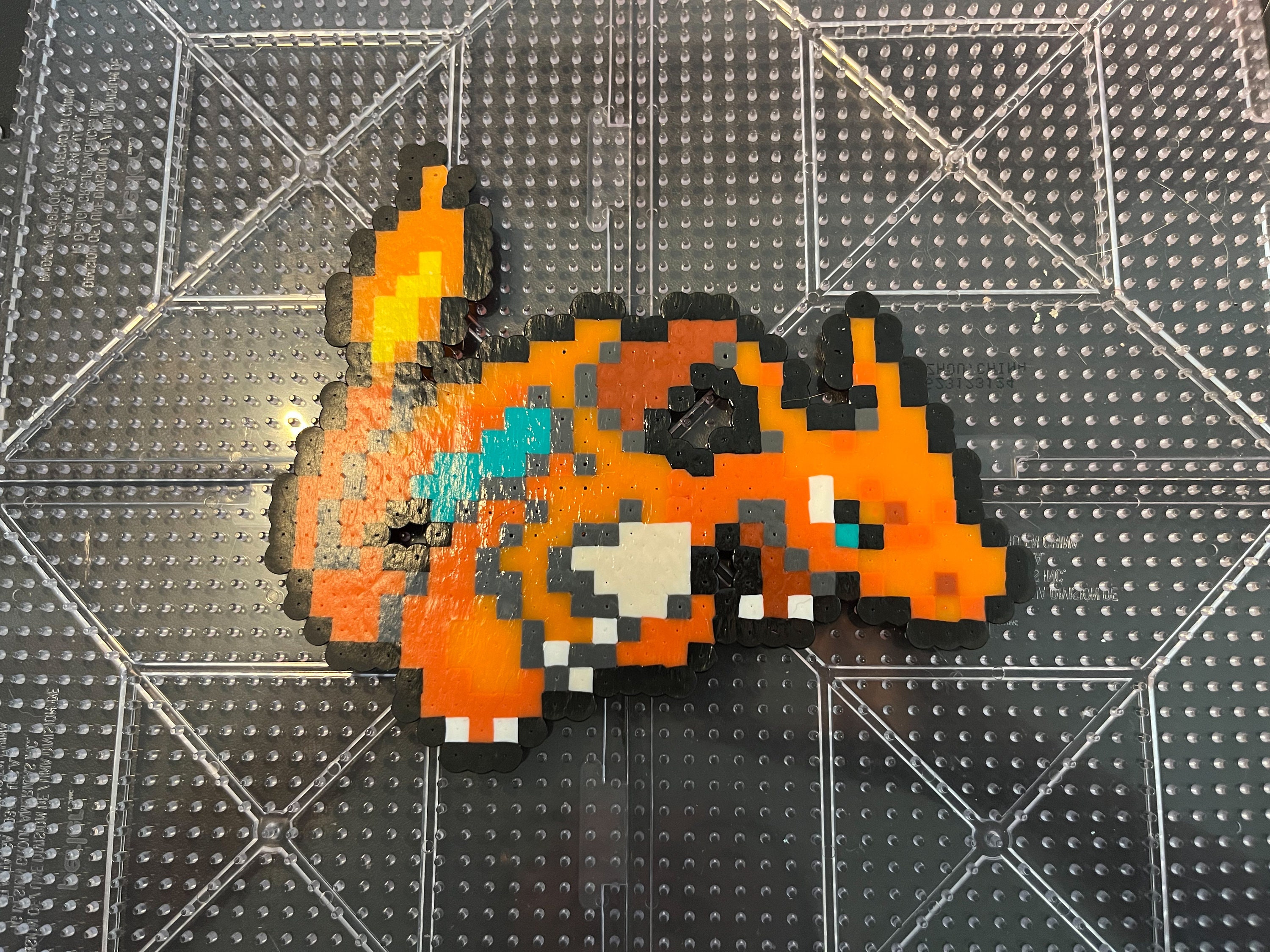 Perler Bead Charizard Pokemon Art - Etsy