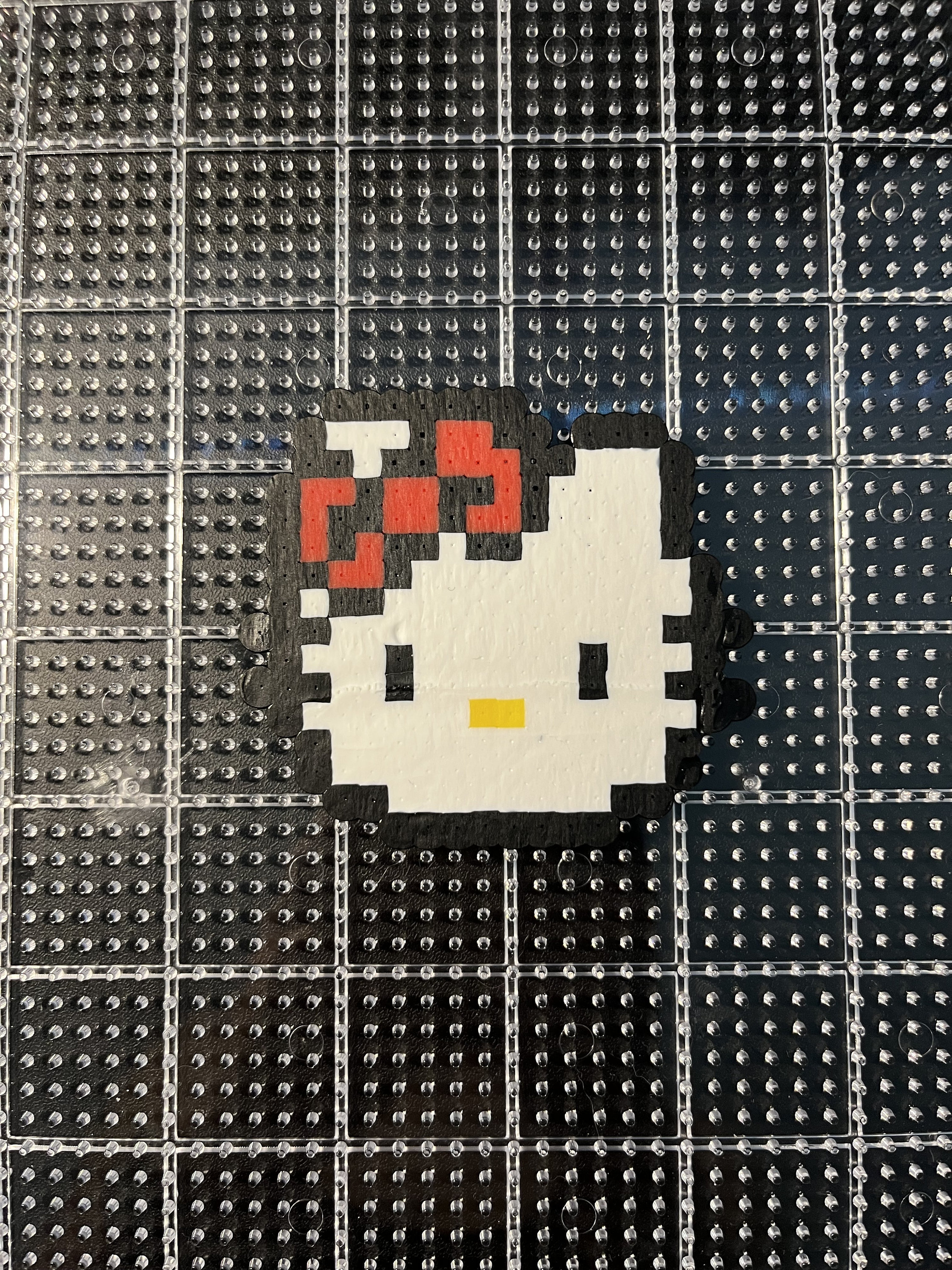 Zombie Hello Kitty Perler