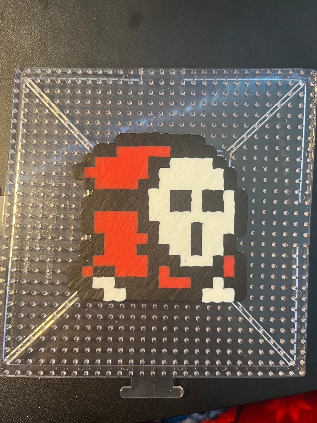 Mario Shy Guy Perler Bead Melt Art Etsy