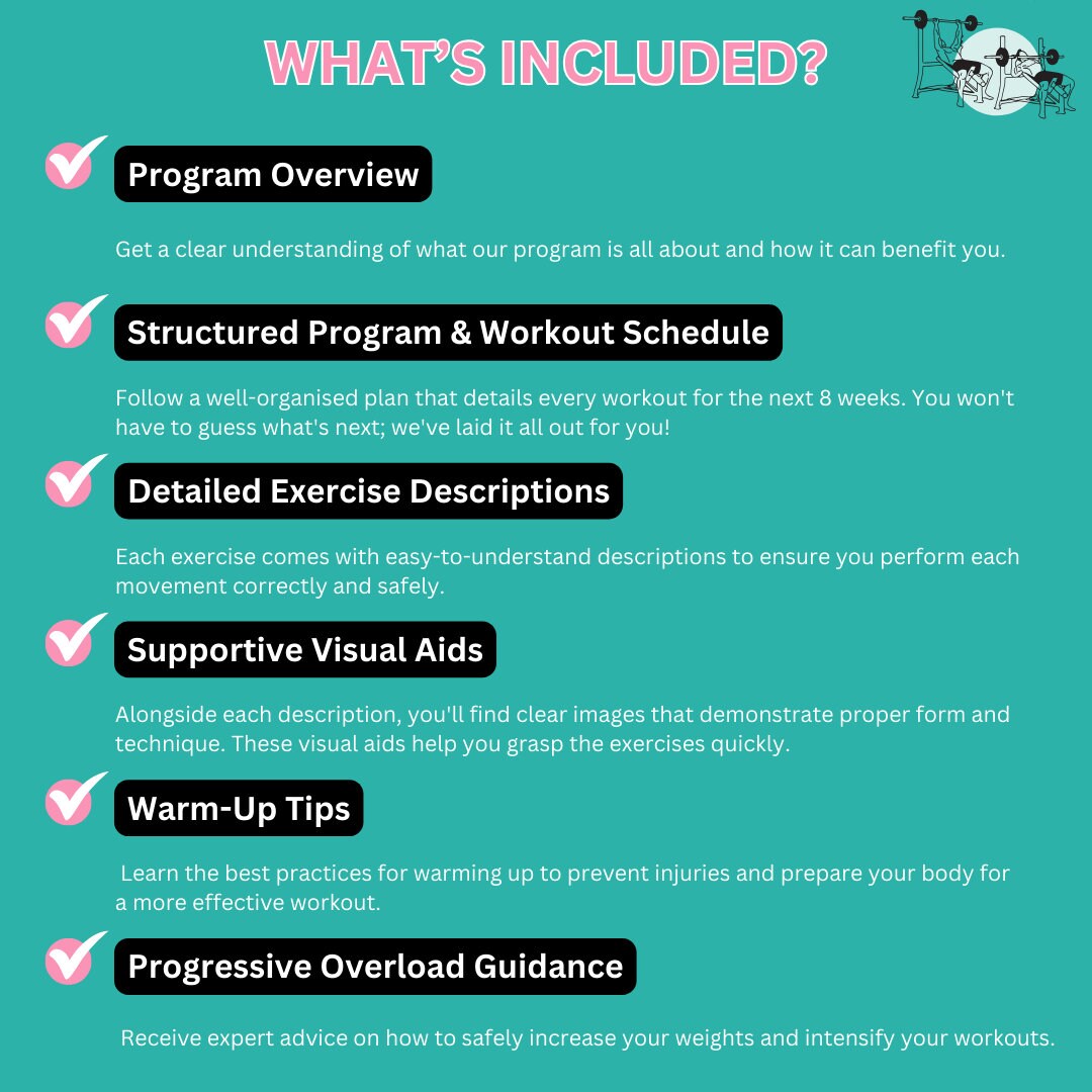 8 Week Total Body Transformation Exercise Program Hypertrophy Instant