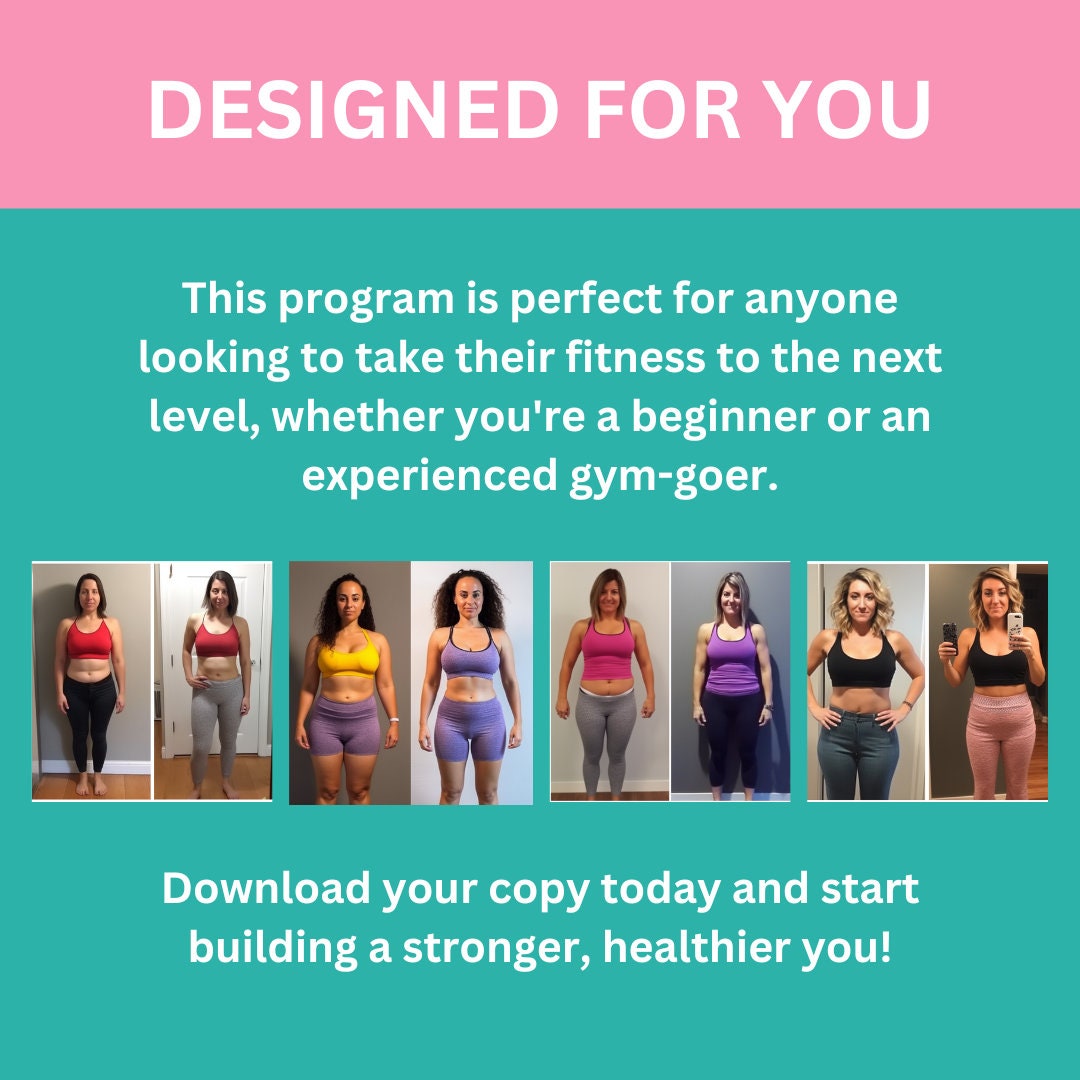 8 Week Total Body Transformation Exercise Program Hypertrophy Instant