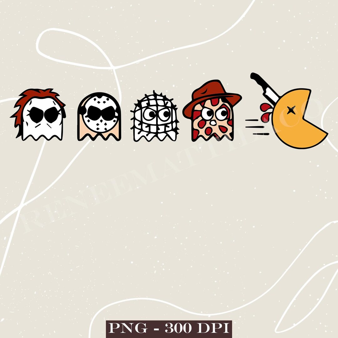 Halloween Killers Pacman Png, Spooky Horror Movie, Halloween Scary ...