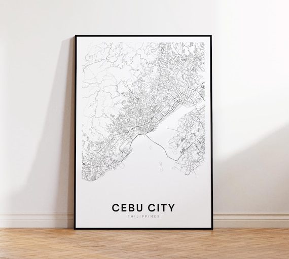 Detailed Map Philippines Cebu Philippine Map Drawing Google Search