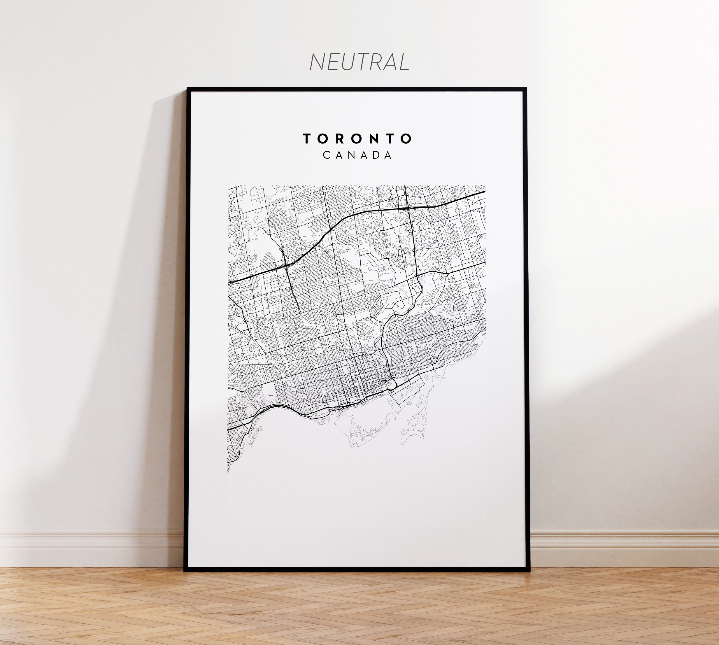 Personalized City Map, Custom Location Map, Any City Map Print, Modern ...