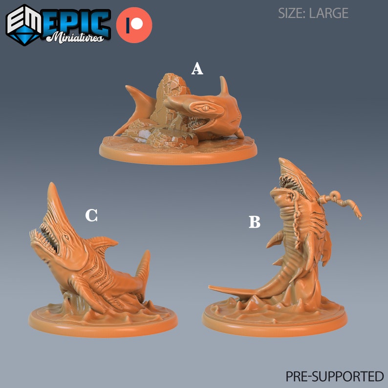 Sharks Epic Miniatures Free D&D 5e Adventure - Etsy