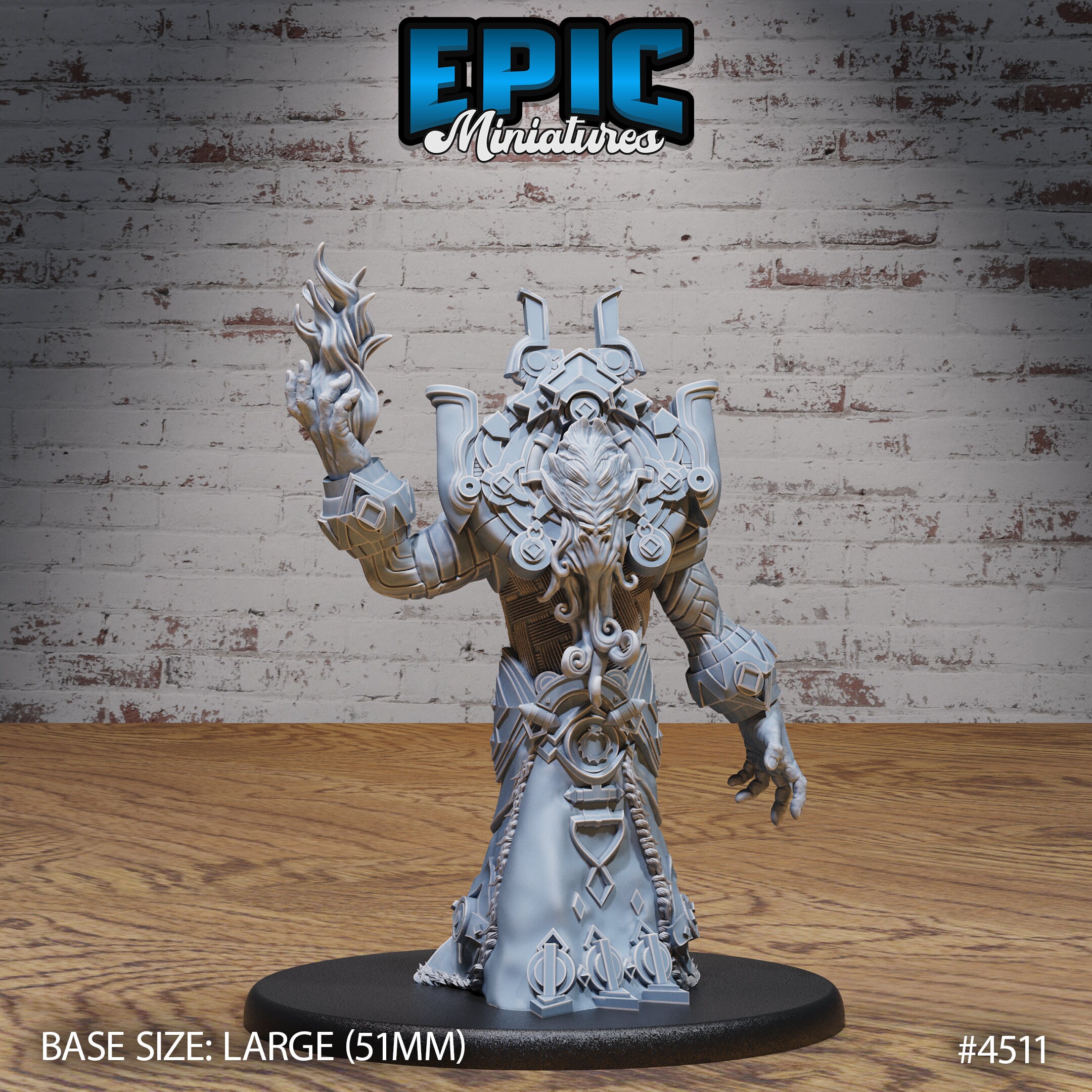 8K Resin Mindflayer Mind Emperor Epic Miniatures DND - Etsy