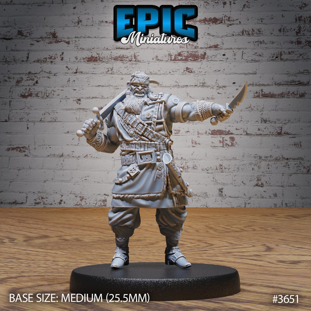 8K Resin Bandit Male Variations Epic Miniatures - Etsy