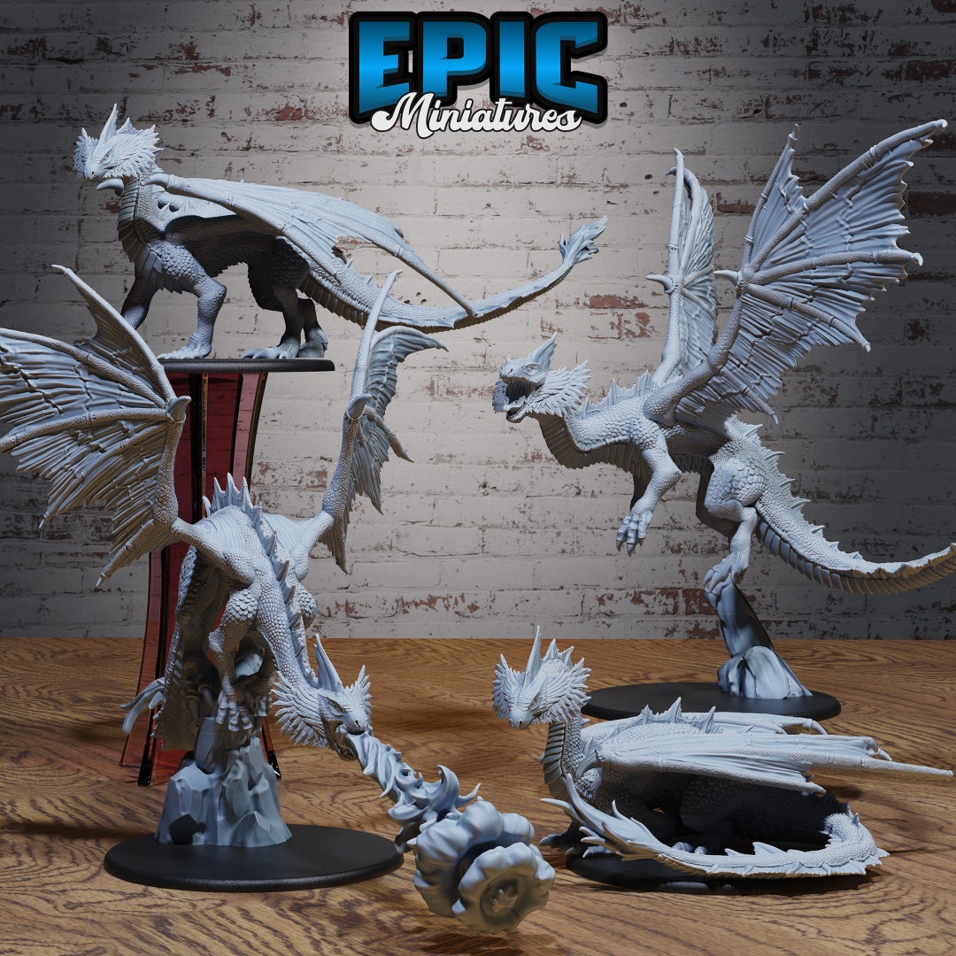 Fey Dragon adult Epic Miniatures Free D&D 5e Adventure - Etsy