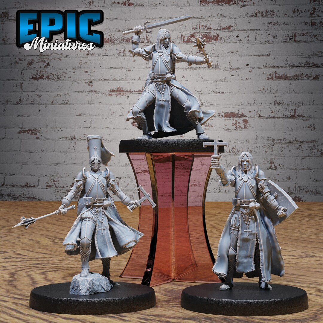 Cleric Female Cleric Human Cleric Epic Miniatures Dnd Miniatures ...