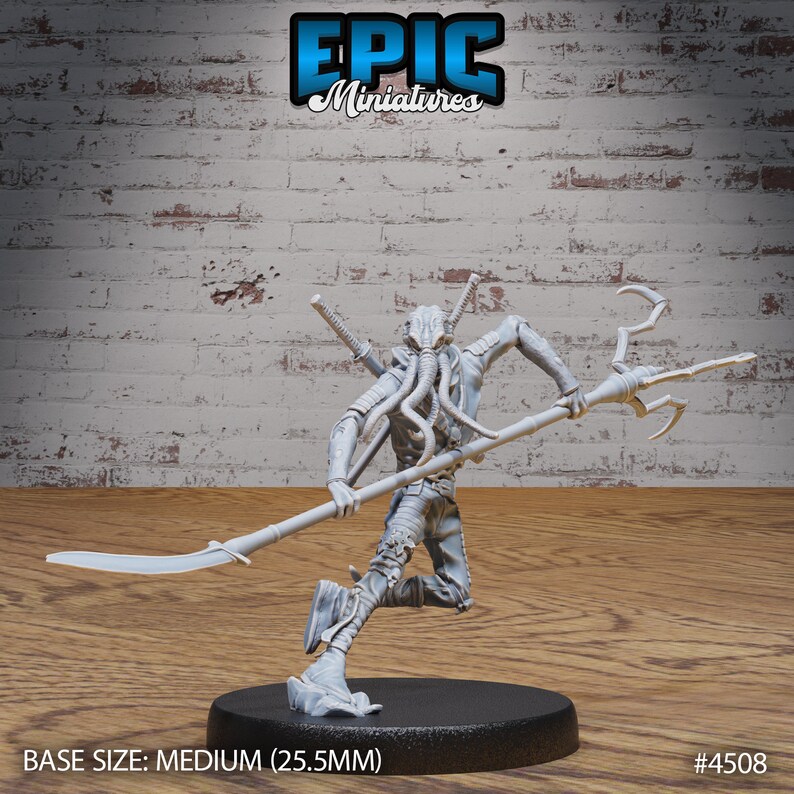 8K Resin Mindflayer Mind Emperor Epic Miniatures DND - Etsy