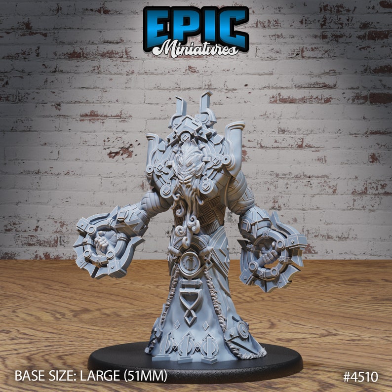 8K Resin Mindflayer Mind Emperor Epic Miniatures DND - Etsy