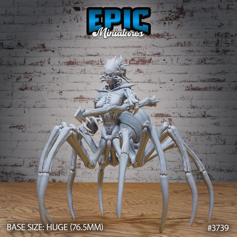 Drider Eldritch Drider Queen Epic Miniatures Dnd 5E - Etsy