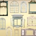 10 Victorian Window Frames - Window Photo Frame - Photoshop Digital ...
