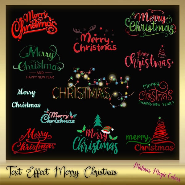 Christmas Text - Etsy