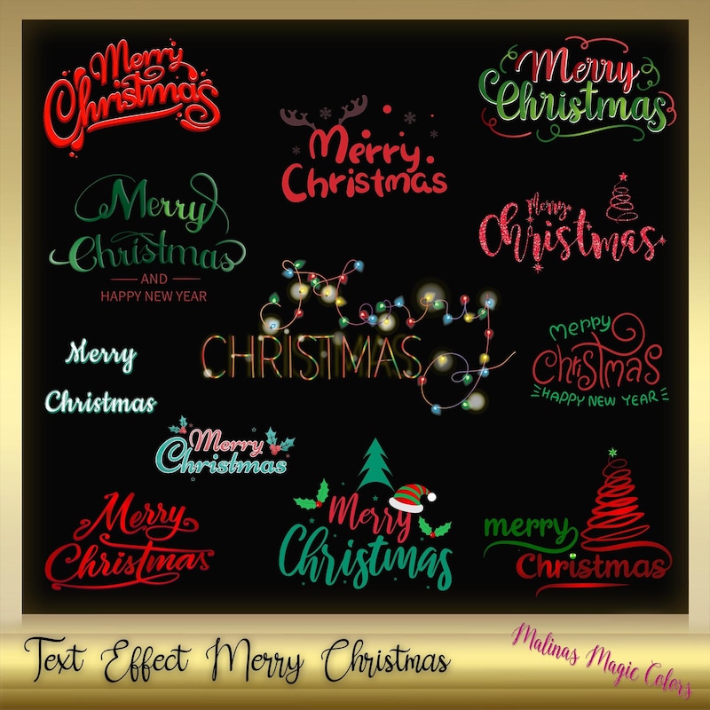 Christmas Text - Etsy