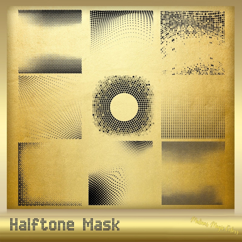 Halftone Layer - Etsy