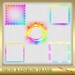 20 Neon Rainbow Frames Neon Rainbow Frame Light Frame Neon Effects ...