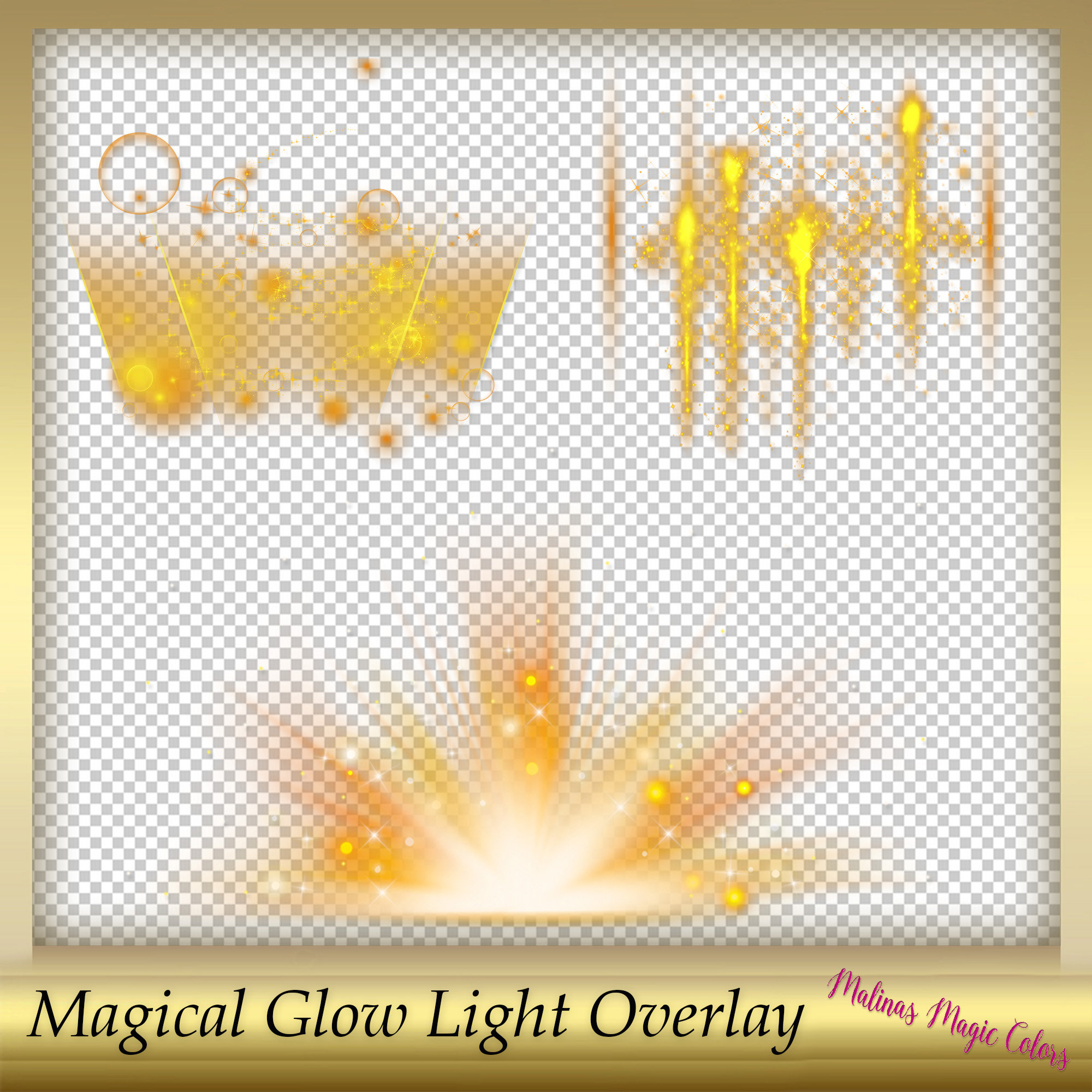 25 Magical Glow Light Overlays - Magic Shine Book Overlays - Magical ...