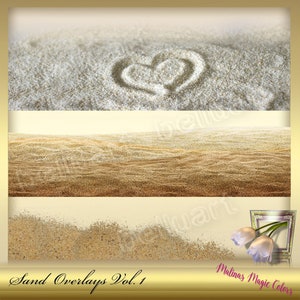 20 Sand Overlays Vol. 1 - Sand Textures - Sand Texture - Summer ...